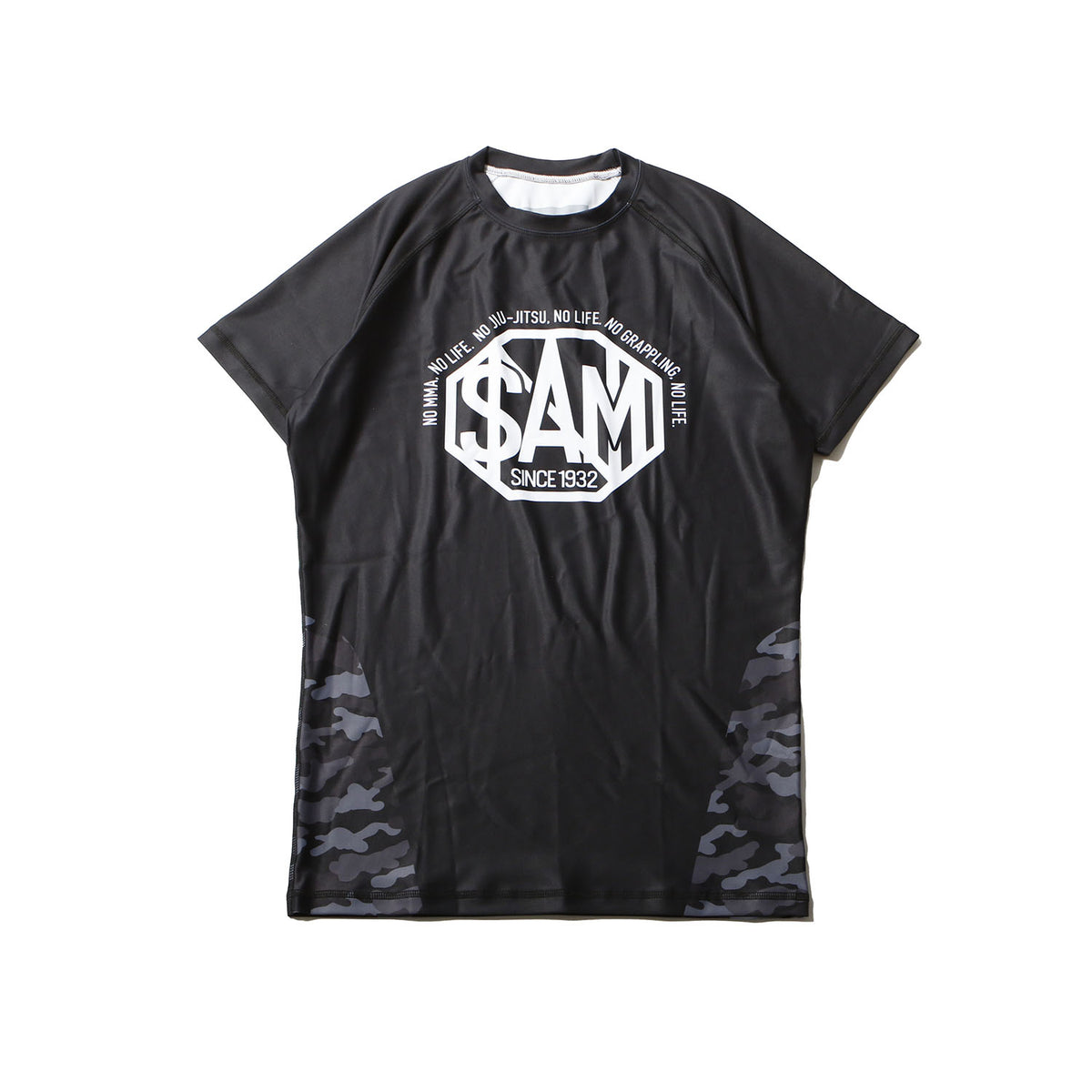 N-Octagon Isami Rash Guard - Short Sleeve – ISAMI Japan